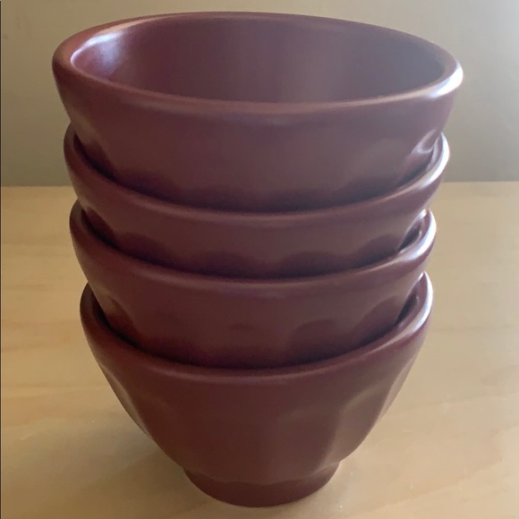 Anthropologie | Dining | Anthropologie Mini Matte Latte Bowls Set Of 4 ...